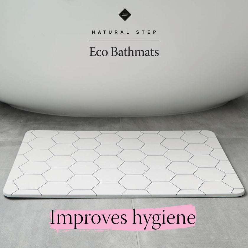 Eco Bath & Shower Mats | Hygienic | Non-Slip | No Machine Wash Needed ...